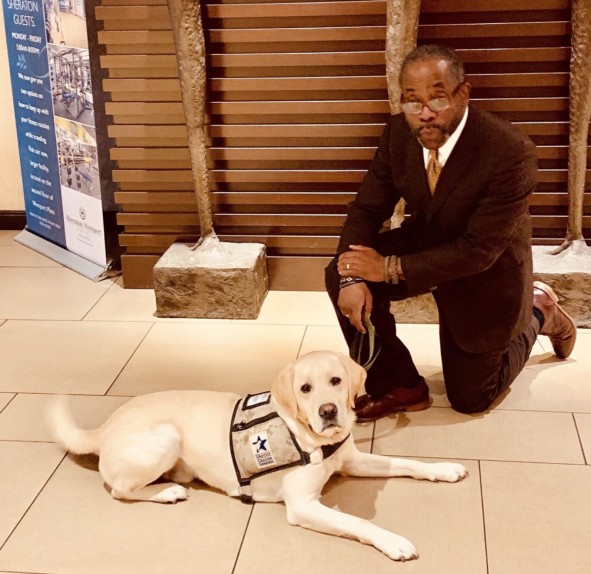 Veteran Service Dog Team Spotlight: David Rabb & WCC’s Gunny Quail ...