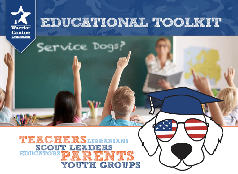Teach kids about service dogs with WCC’s educational toolkit - Warrior ...